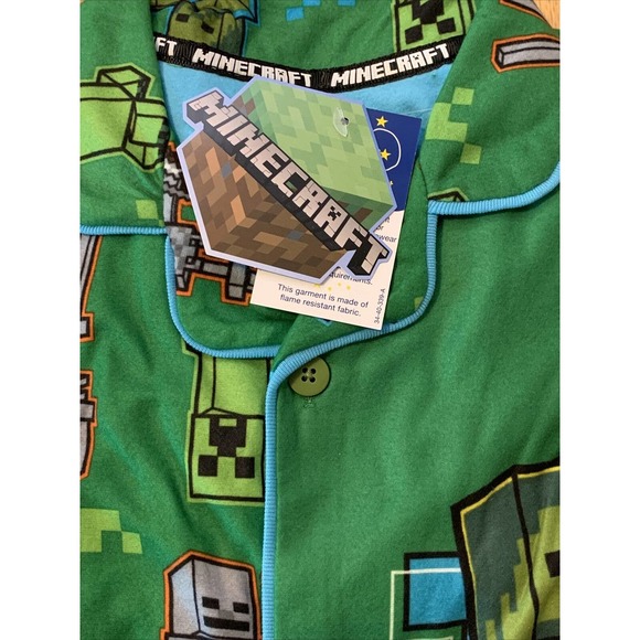 Mojang | Pajamas | Minecraft Pajama Set Pj Sz 45 67 8 12 2pc Boys Kids ...